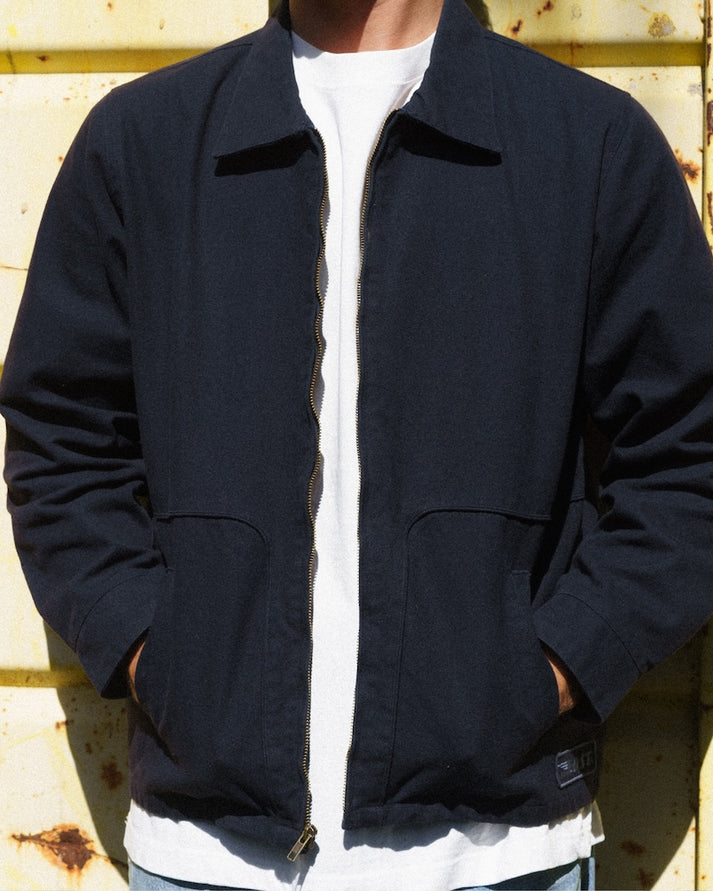 Mulholland Jacket Dark Navy – Lost Enterprises