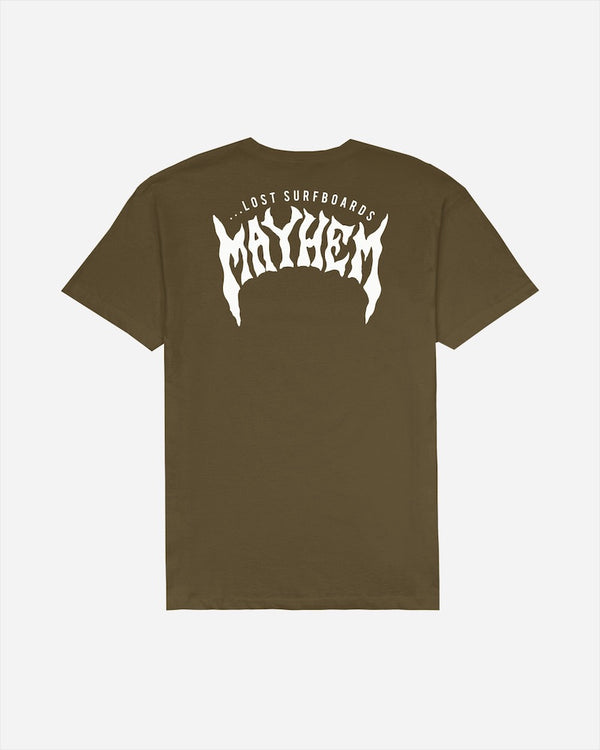Mayhem Designs Tee Military – Lost Enterprises
