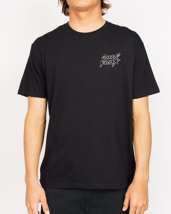 Surf Punk Tee Black – Lost Enterprises