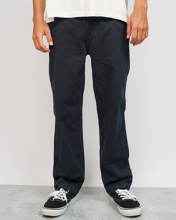 Slacker Pant Black Pinstripe – Lost Enterprises