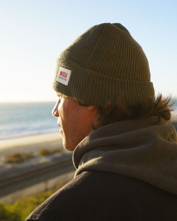 Surplus Beanie Dusty Olive – Lost Enterprises